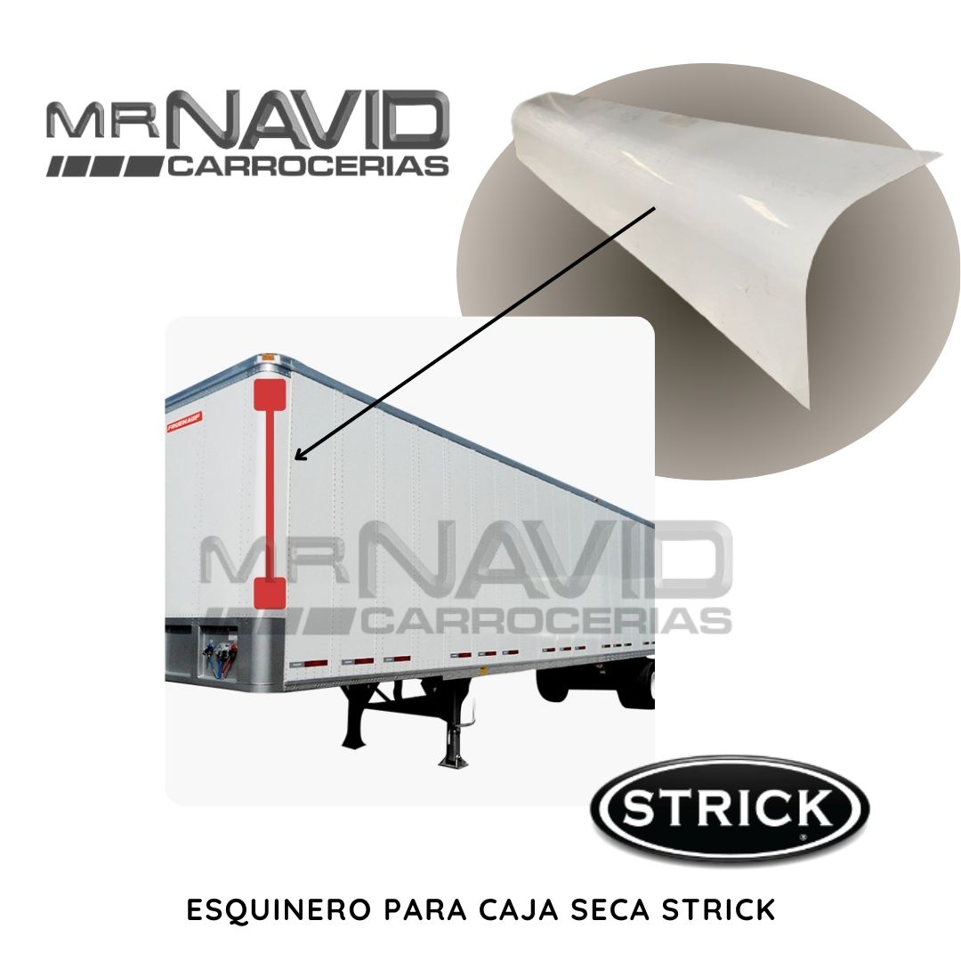 Esquinero de Aluminio para Caja Seca Strick - MRNAVID